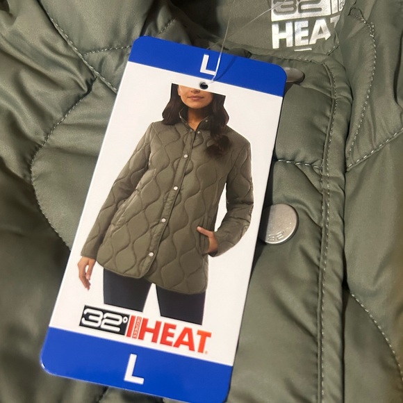 32 Degrees | Jackets & Coats | 32 Degrees Quilted Jacket Womens Black ...